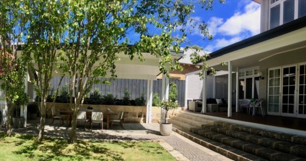 Skillion Hamptons Style Patio | Perth Timber Patios